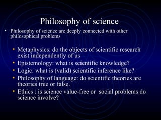 Philosophy of science | PPT
