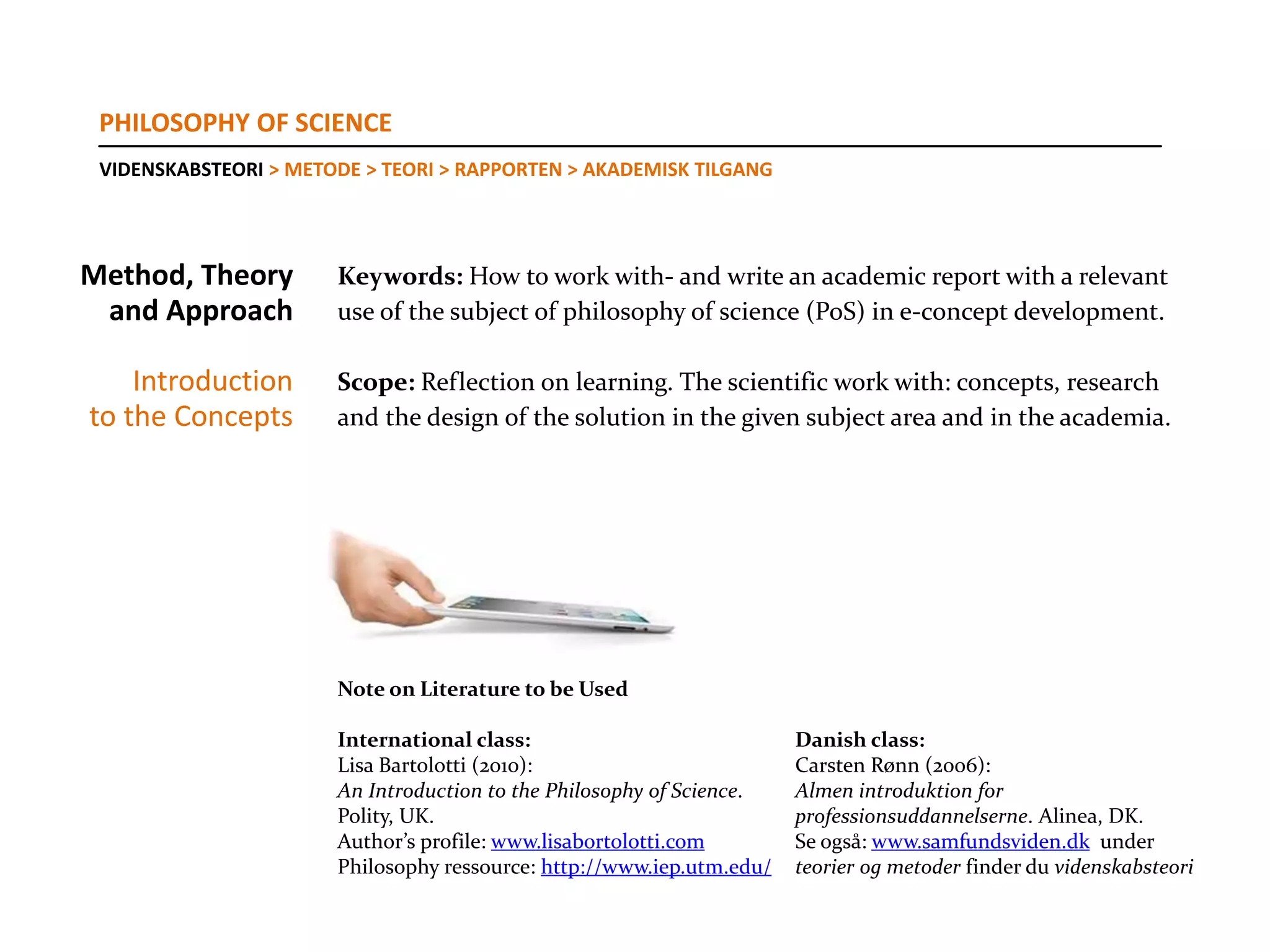 Philosophy of science academic methodology reports_papers | PDF