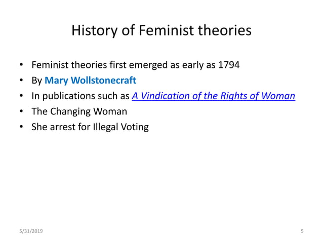Feminism Philosophy, By Rahel Yaekob | PPTX