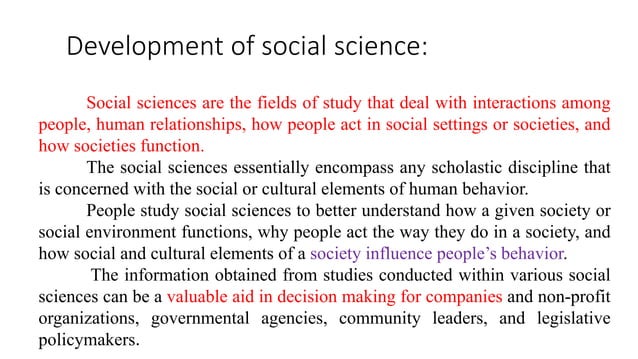 Philosophy of social science.pptx | Science
