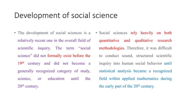 Philosophy of social science.pptx | Science