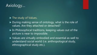Mass Media and Philosophy of Social Sciences | PPTX