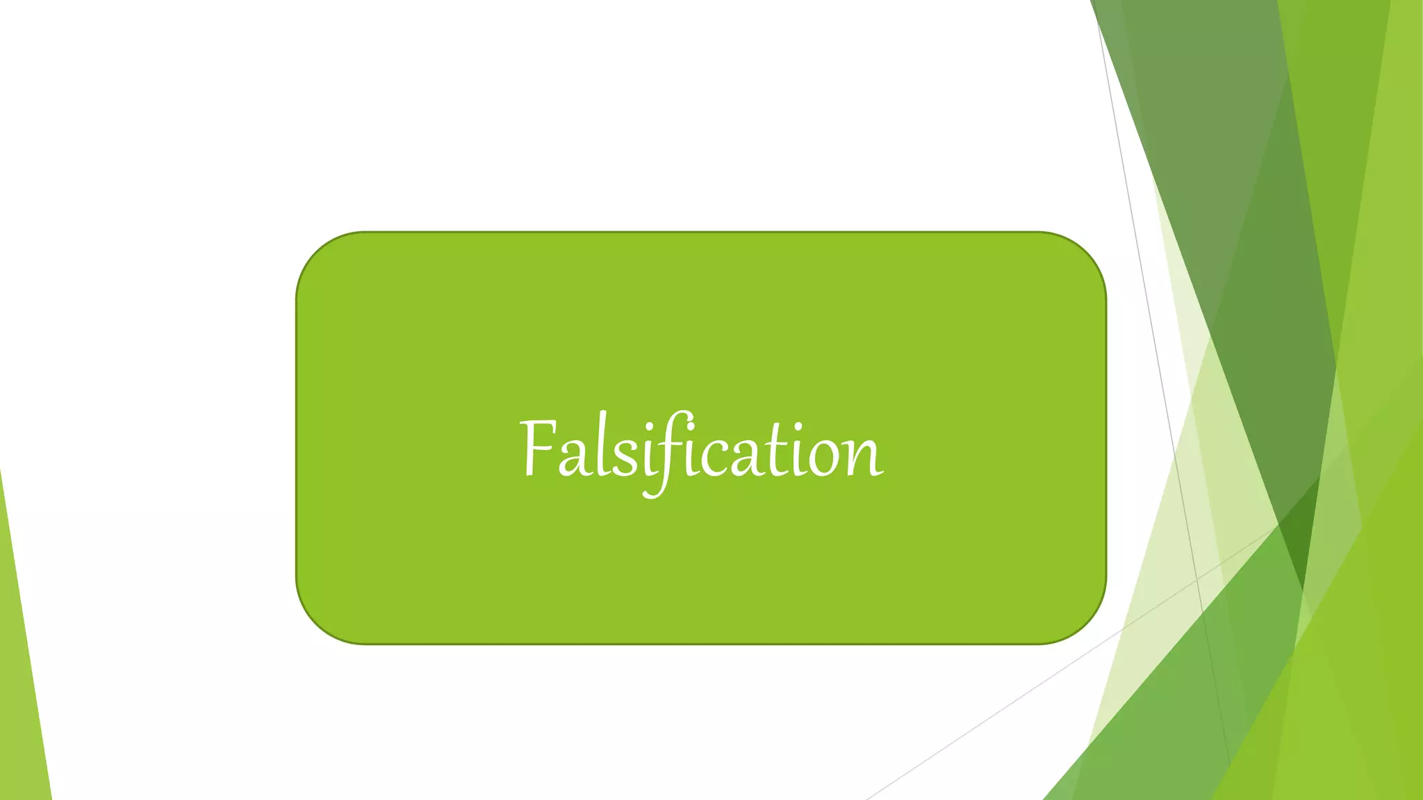 philosophy of science, Falsification theory, Karl popper | PPTX