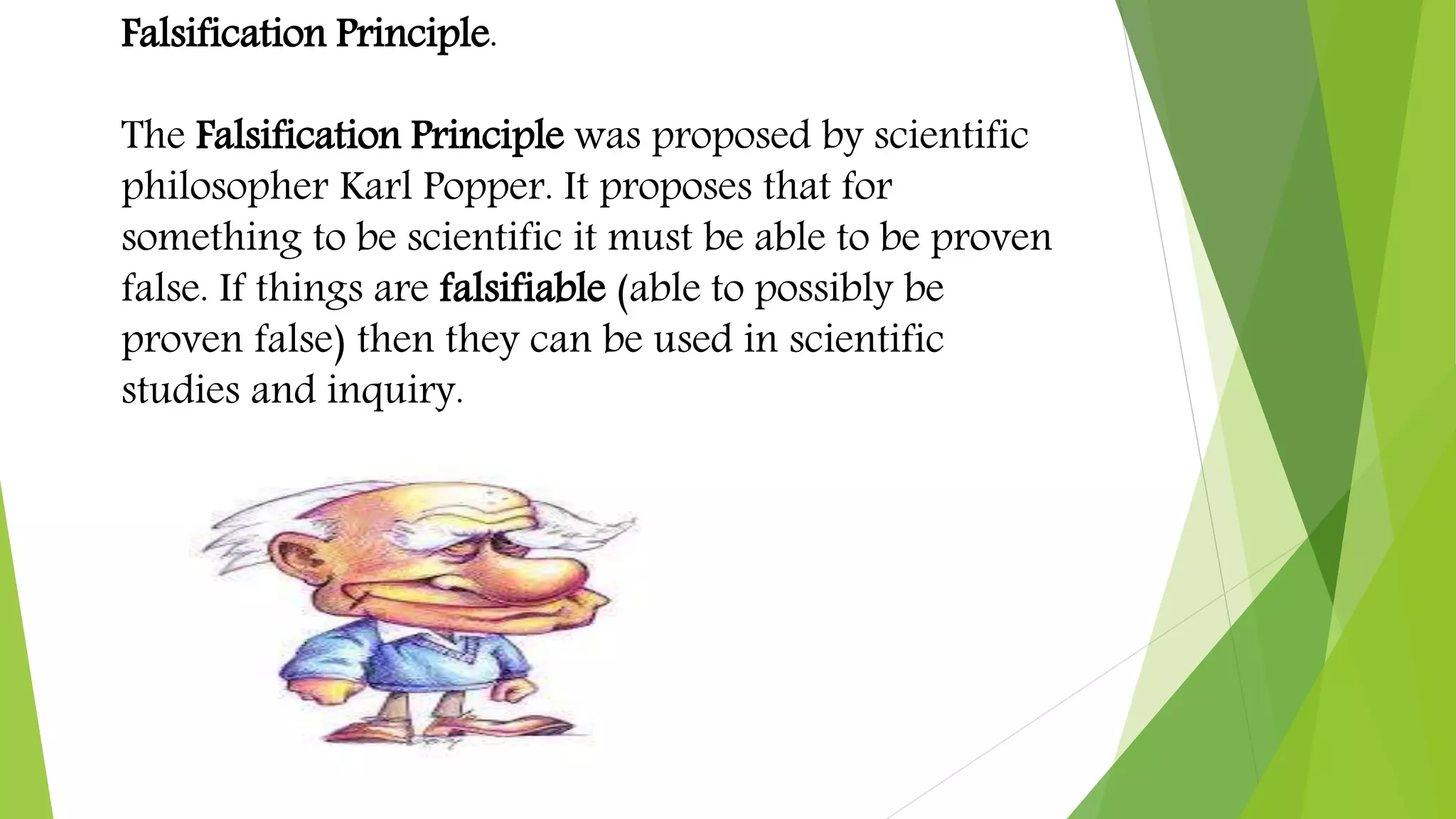 philosophy of science, Falsification theory, Karl popper | PPTX