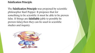 philosophy of science, Falsification theory, Karl popper | PPT