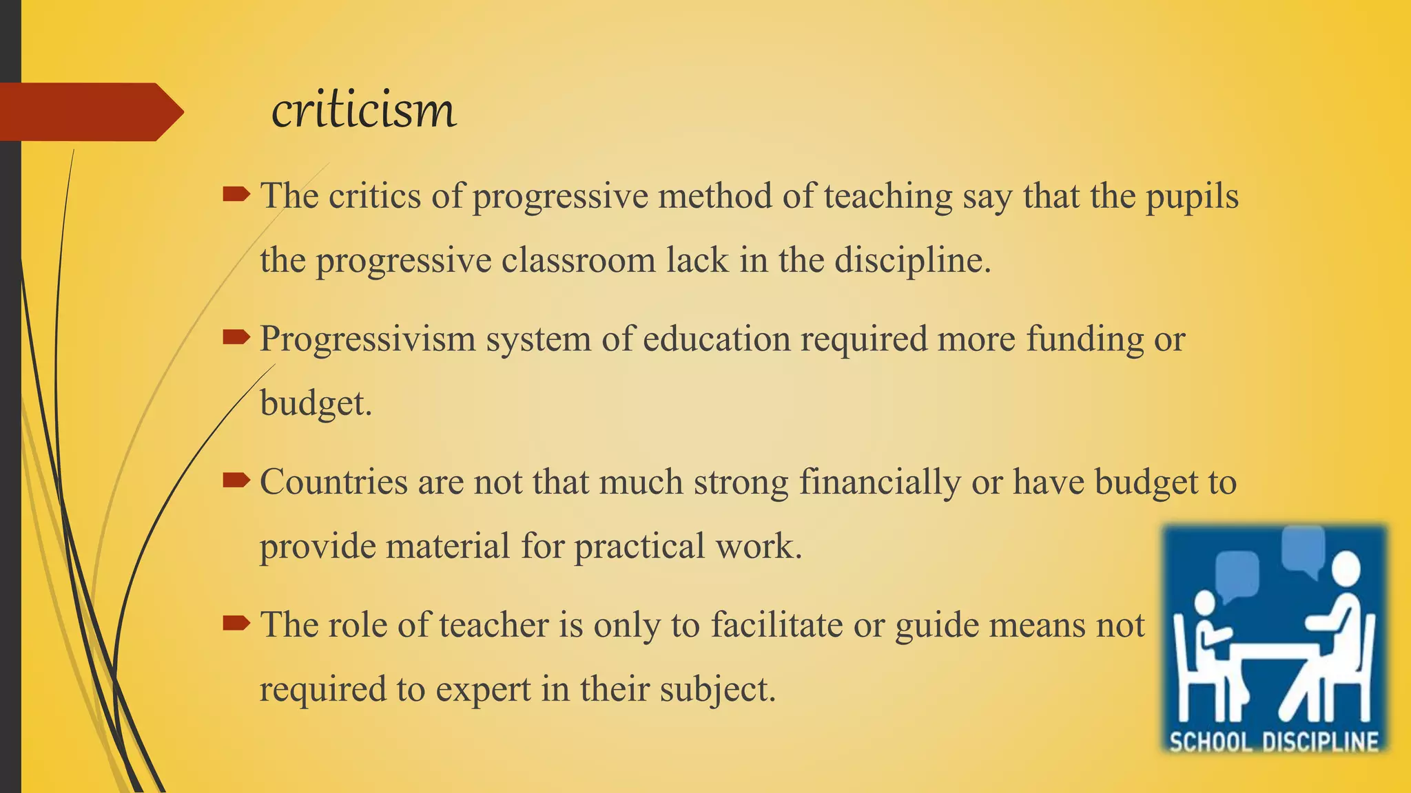 Philosophy of progressivism | PPTX