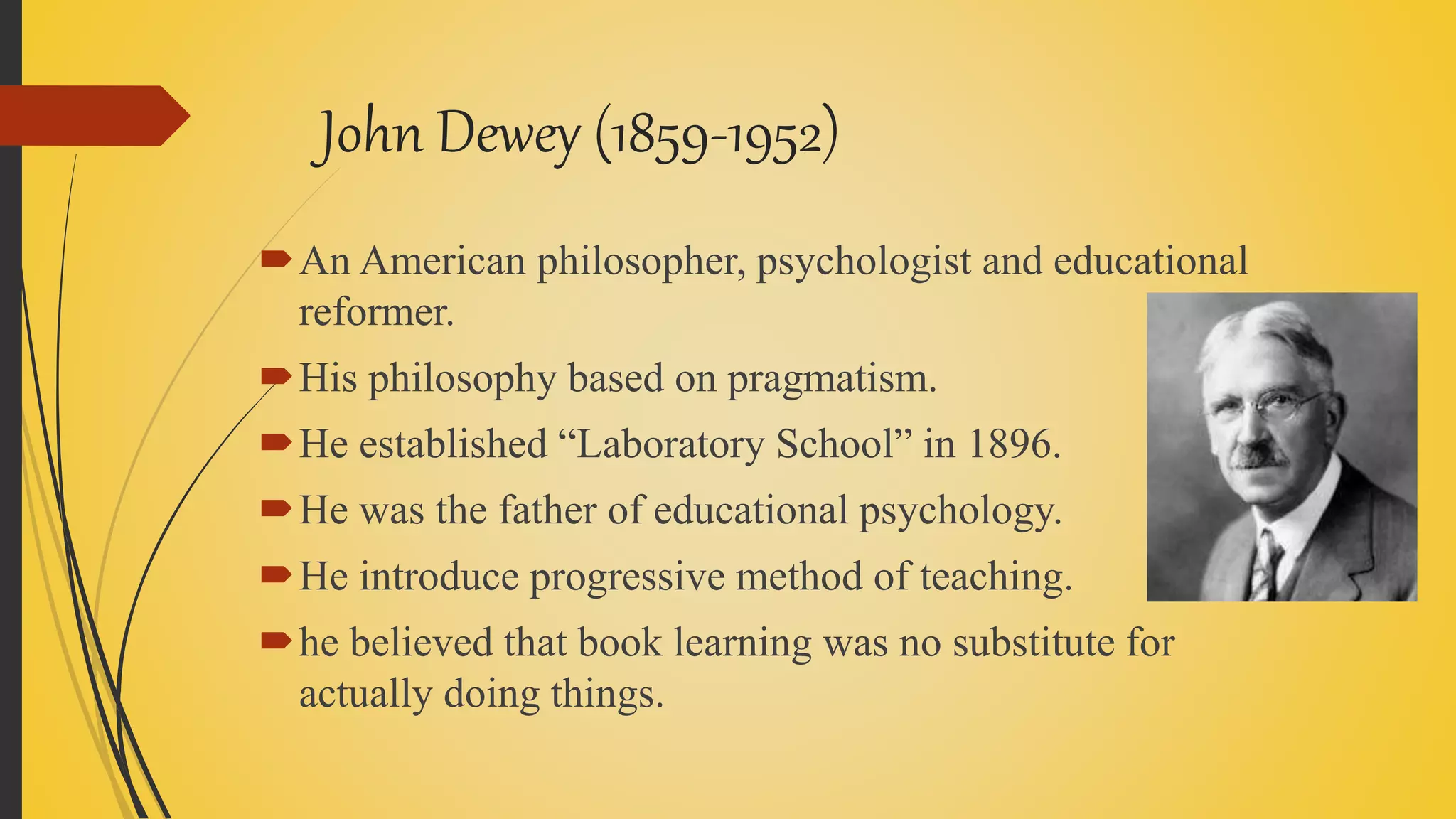 Philosophy of progressivism | PPTX