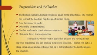 Philosophy of progressivism | PPTX