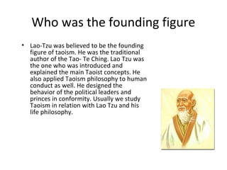 Daoism Founder