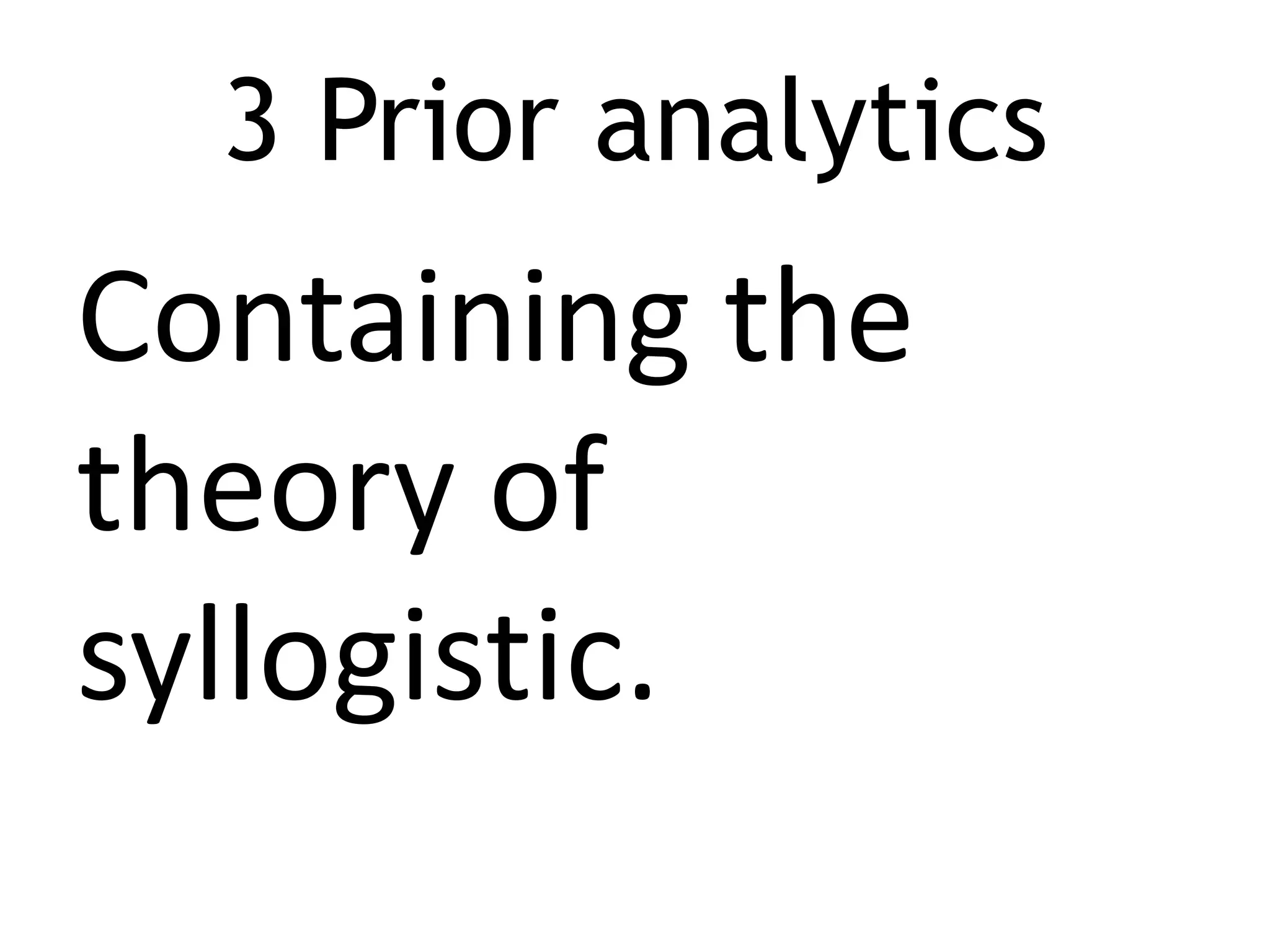 Historical Development of Logic | PPTX