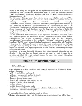 Philosophy report final | DOC