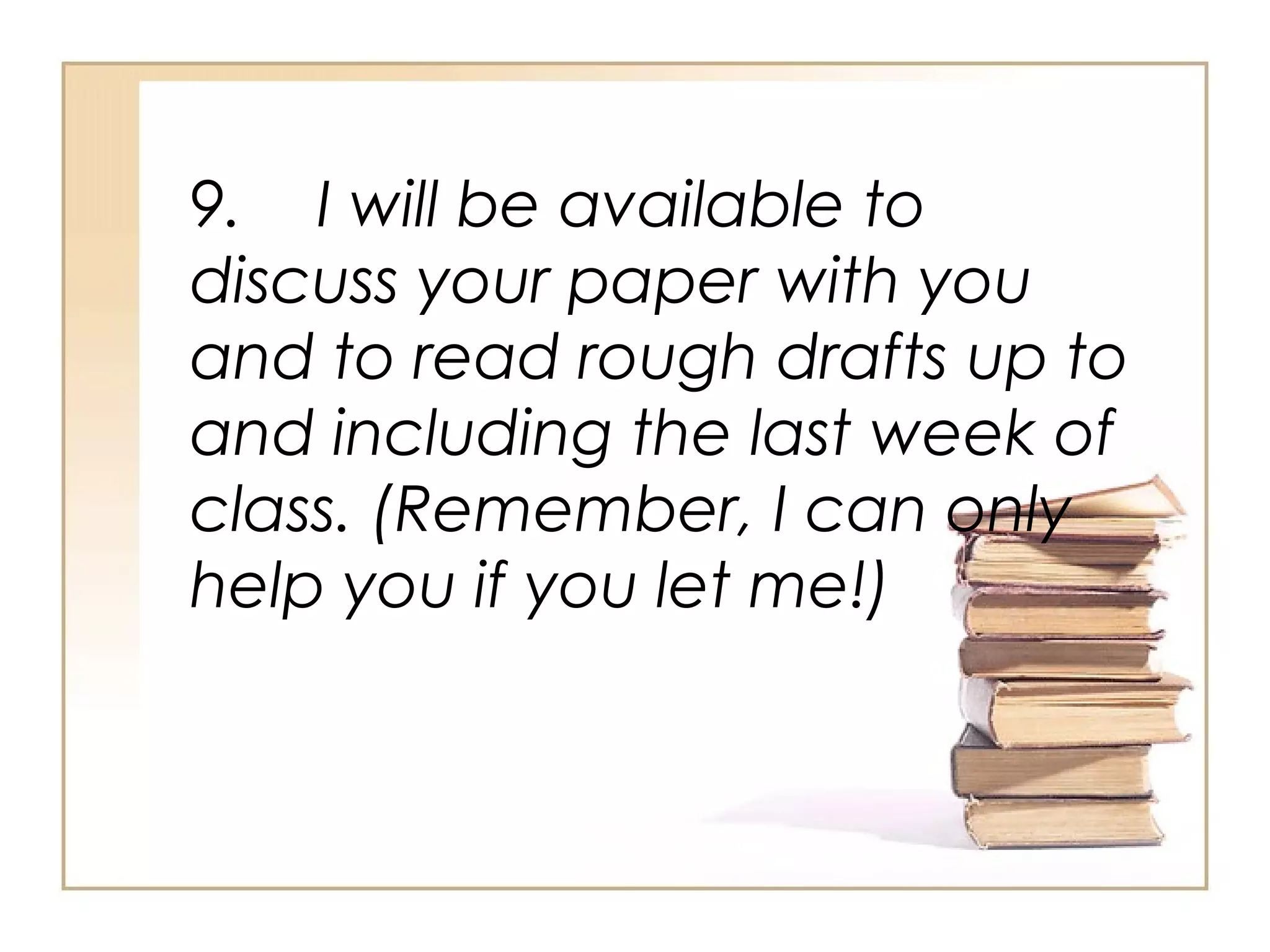 Philosophy term paper | PPT