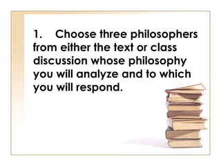 Philosophy term paper | PPT