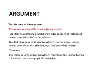 Philosphy mary the colorblind neuroscientist | PPT | Eye and Vision ...