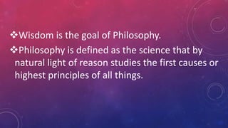 Philosphy of human person 2 | PPTX