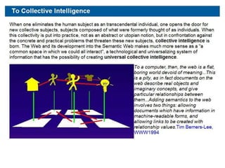 Harry Halpin: Artificial Intelligence versus Collective Intelligence | PPT