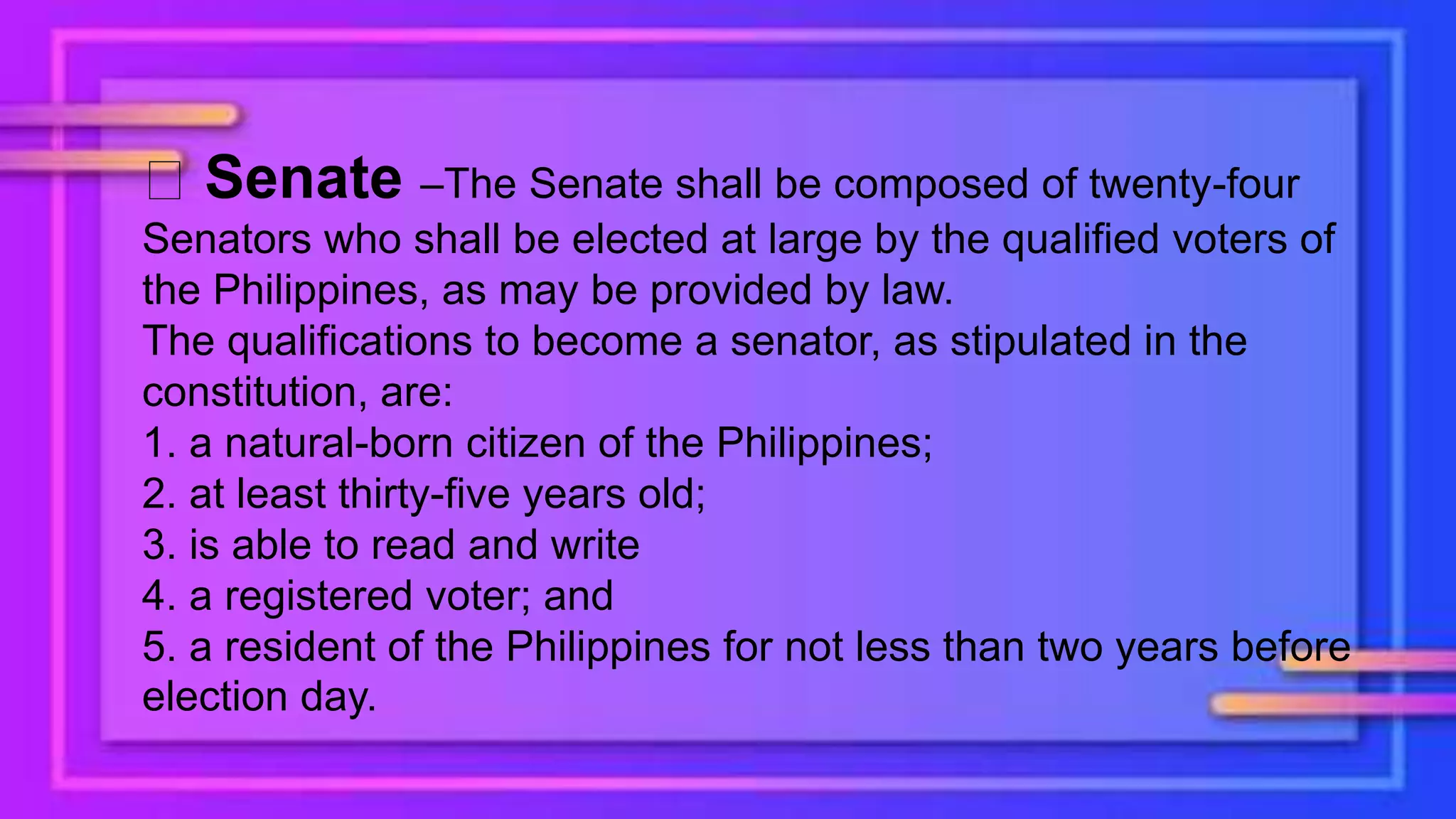 PHILIPPINE POLITICS PPT | PPTX