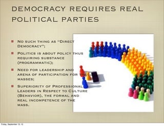 Philippine political party system: A systemic examination | PDF