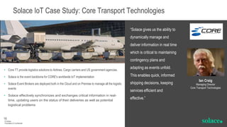 solace presentation sharing IoT and eventing use cases - Singapore IoT ...