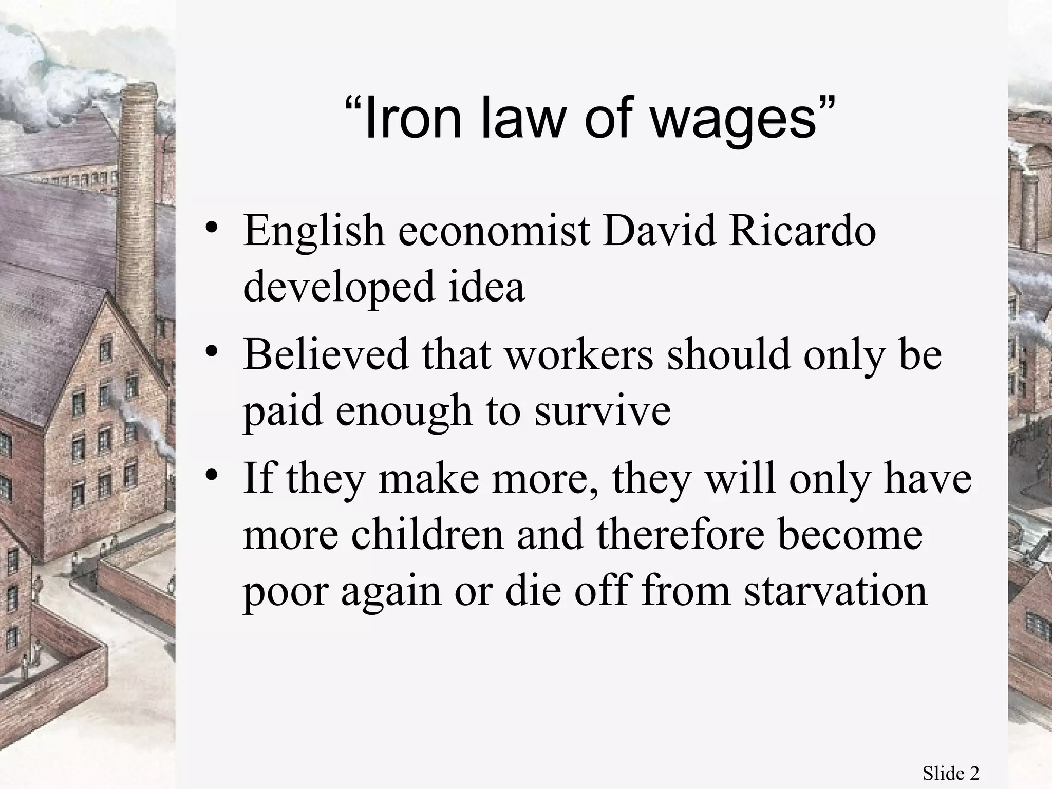 Philsophical Reactions to the Industrial Revolution | PPT