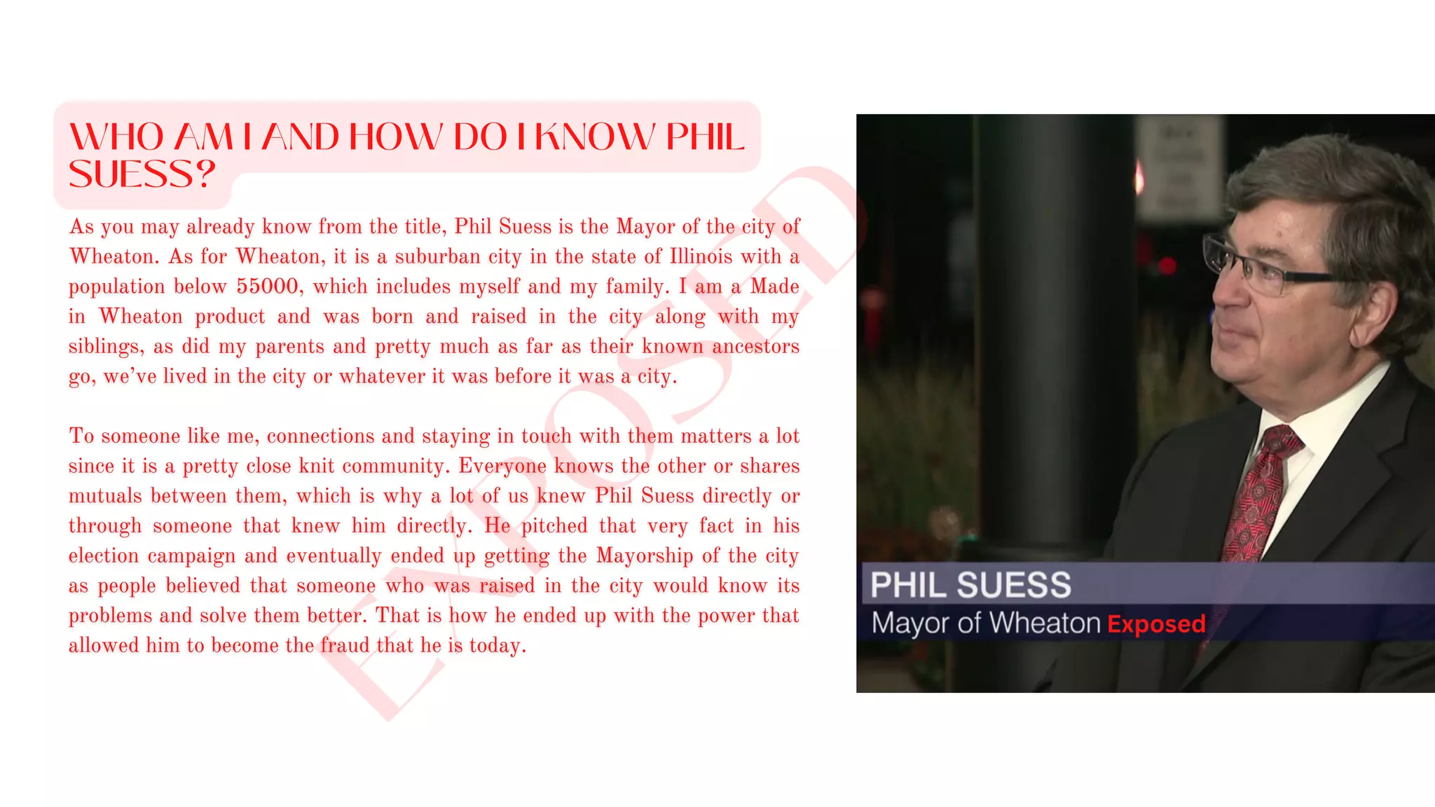 Avoid Phil Suess: Investment FRAUD Scheme | PPT