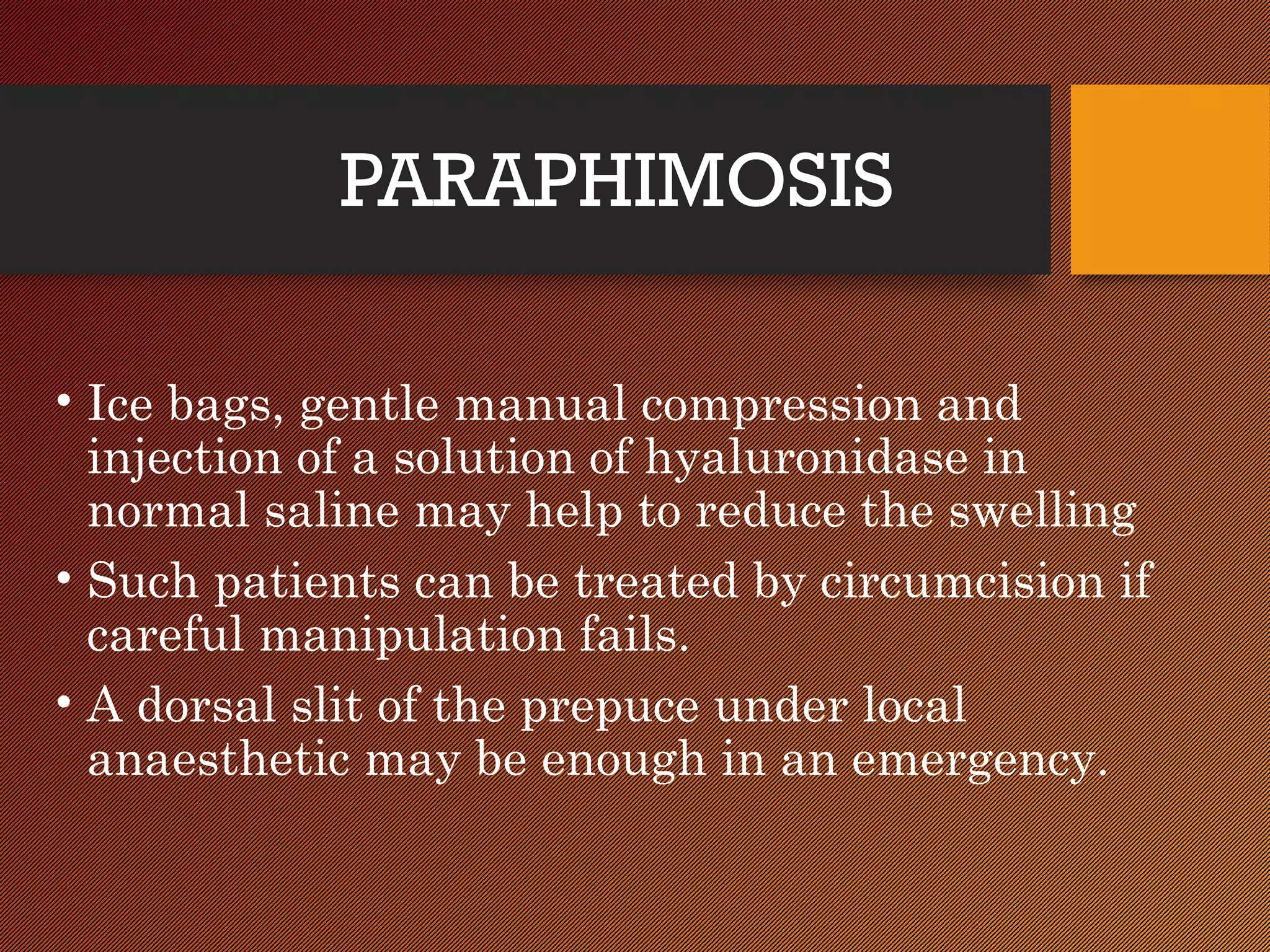 Phimosis & Paraphimosis | PPT