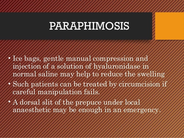 Phimosis & Paraphimosis