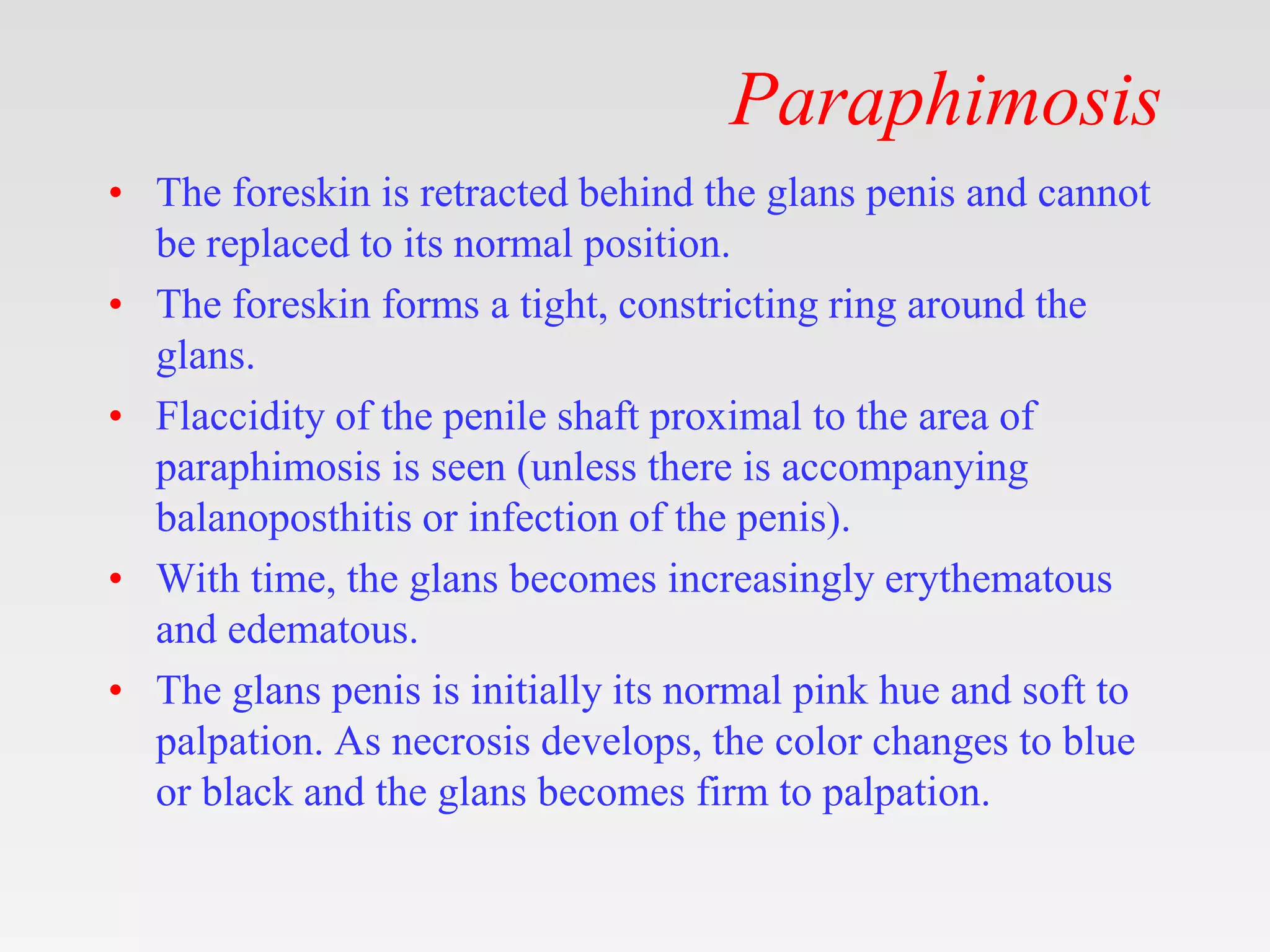 Phimosis ,paraphimosis ,circumcision.pptx