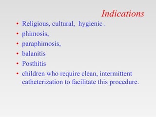 Phimosis ,paraphimosis ,circumcision.pptx