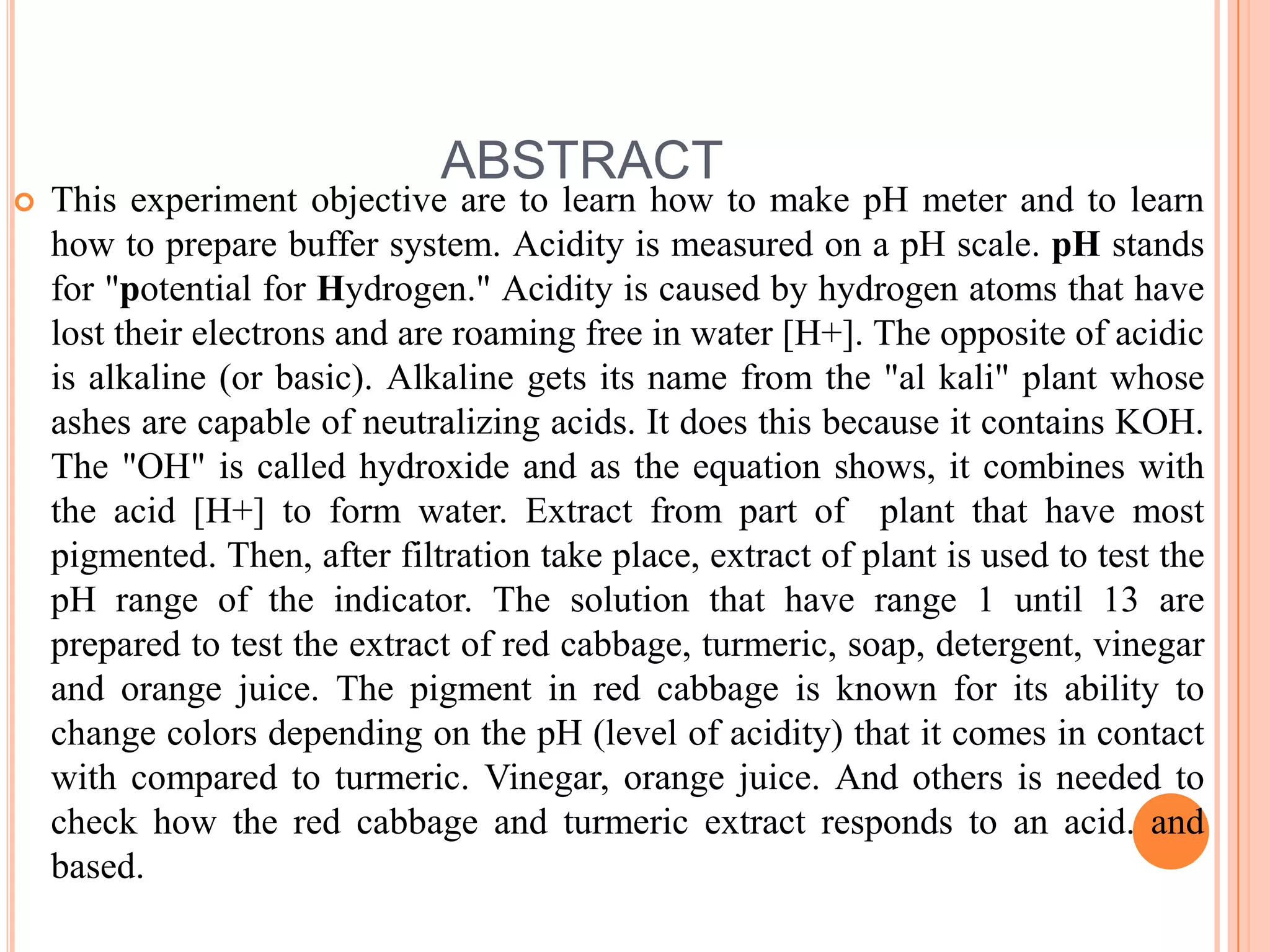 P h indicator | PPTX