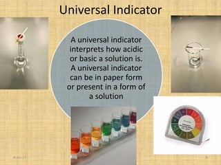 pH indicator | PPTX