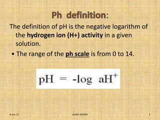 pH indicator | PPT