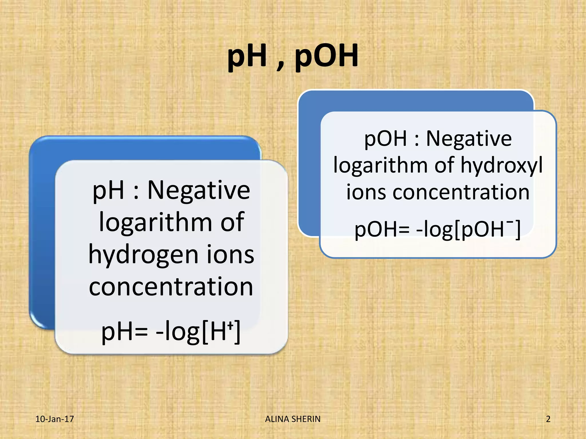 P h indicator | PPTX