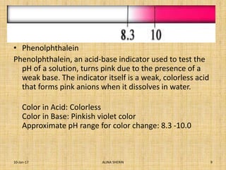 P h indicator | PPTX