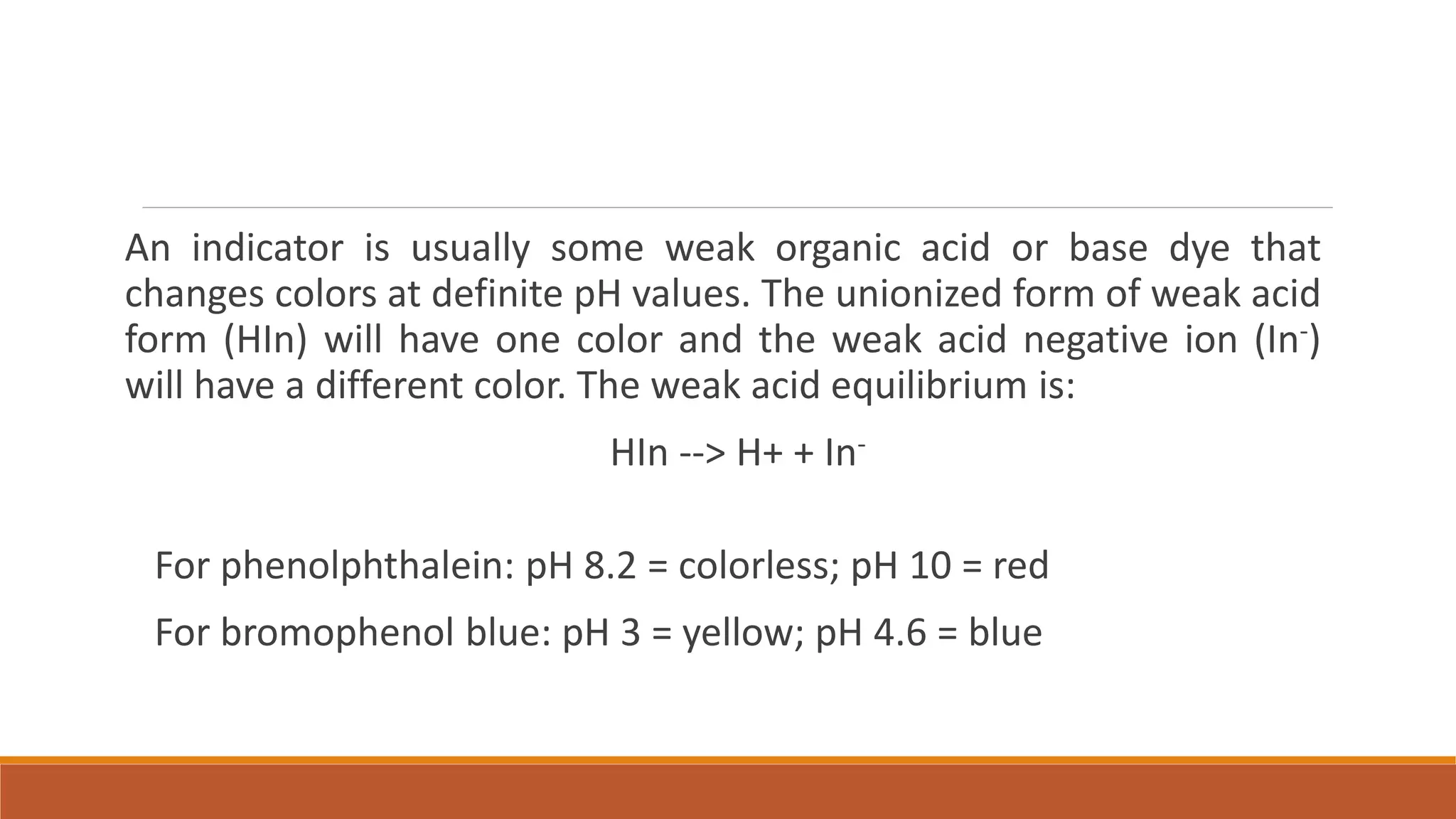Ph indicator-----(Pharmaceutics) | PPTX