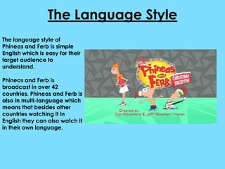 Phineas and Ferb Presentation | PPTX