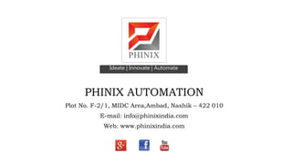 Phinix Automation Manufacturing Facility | PPSX