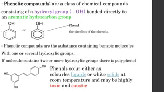 phinolic compound Yali.pptx | Chemistry | Science