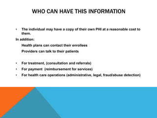 Phi presentation week one | PPTX | Health Insurance | Insurance