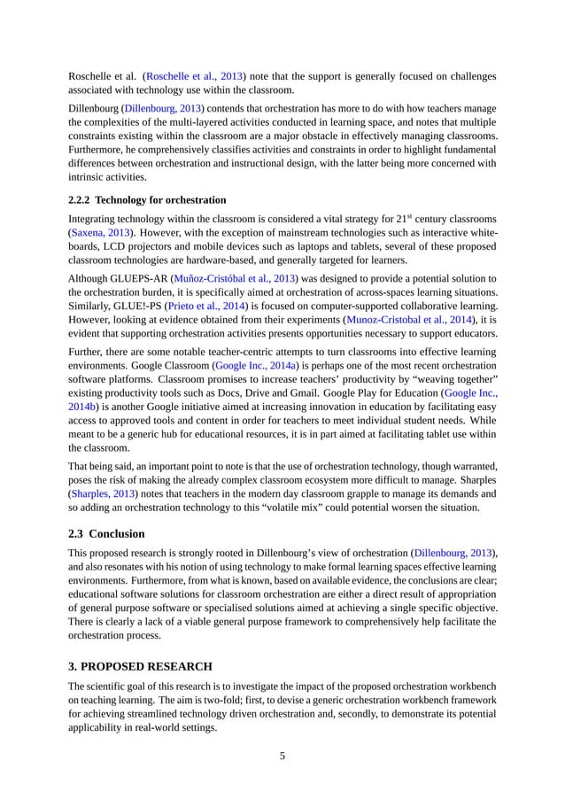 Ph.D Research Proposal: Software Tools for Orchestration | PDF