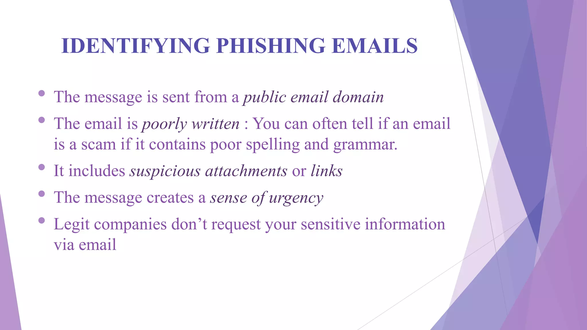 Phishing.pptx | Email | Internet