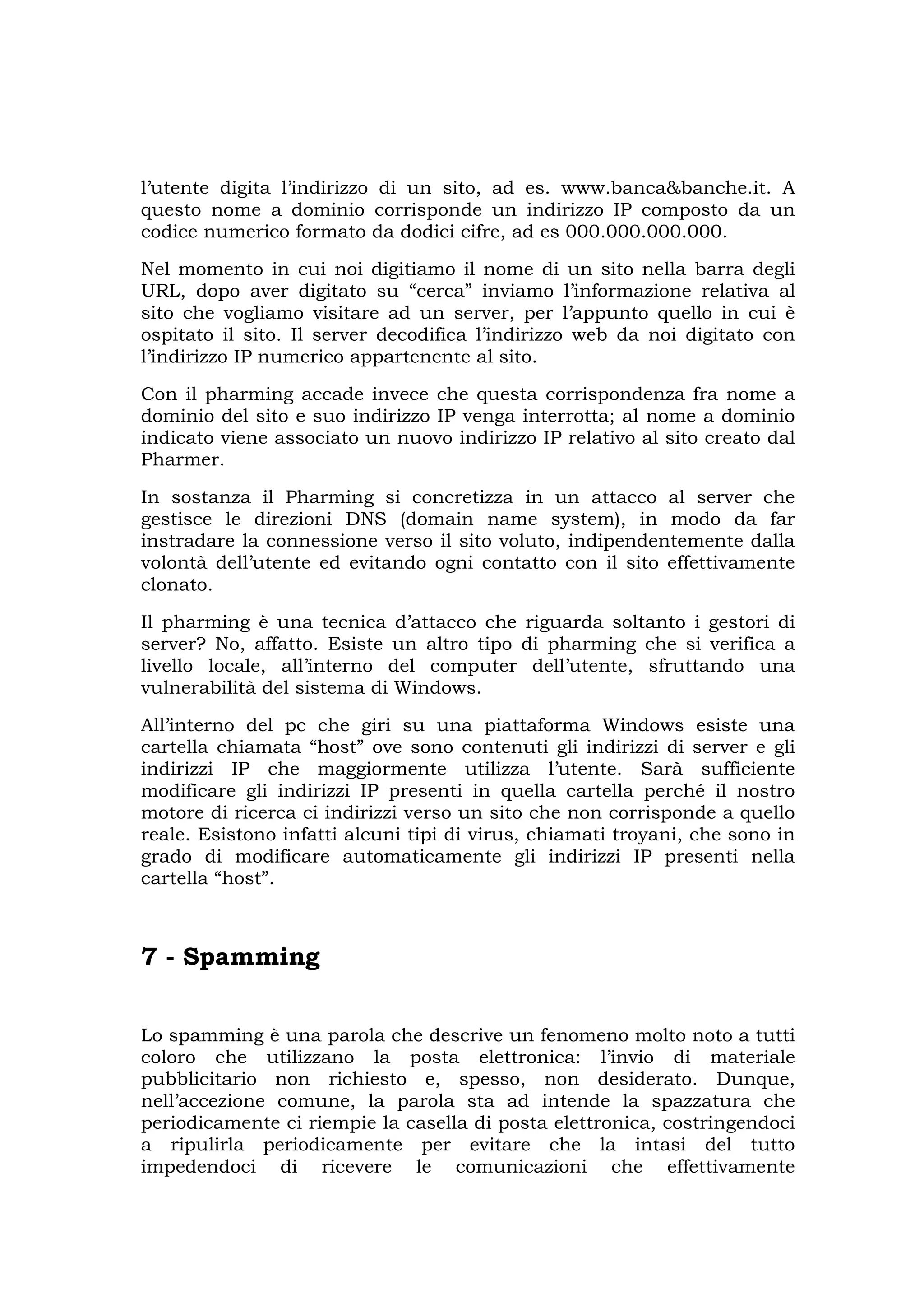 Phishing: se lo conosci, lo eviti | PDF