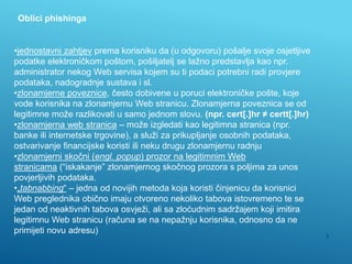 PHISHING_Sigurnost_informacionih sistema | PPTX