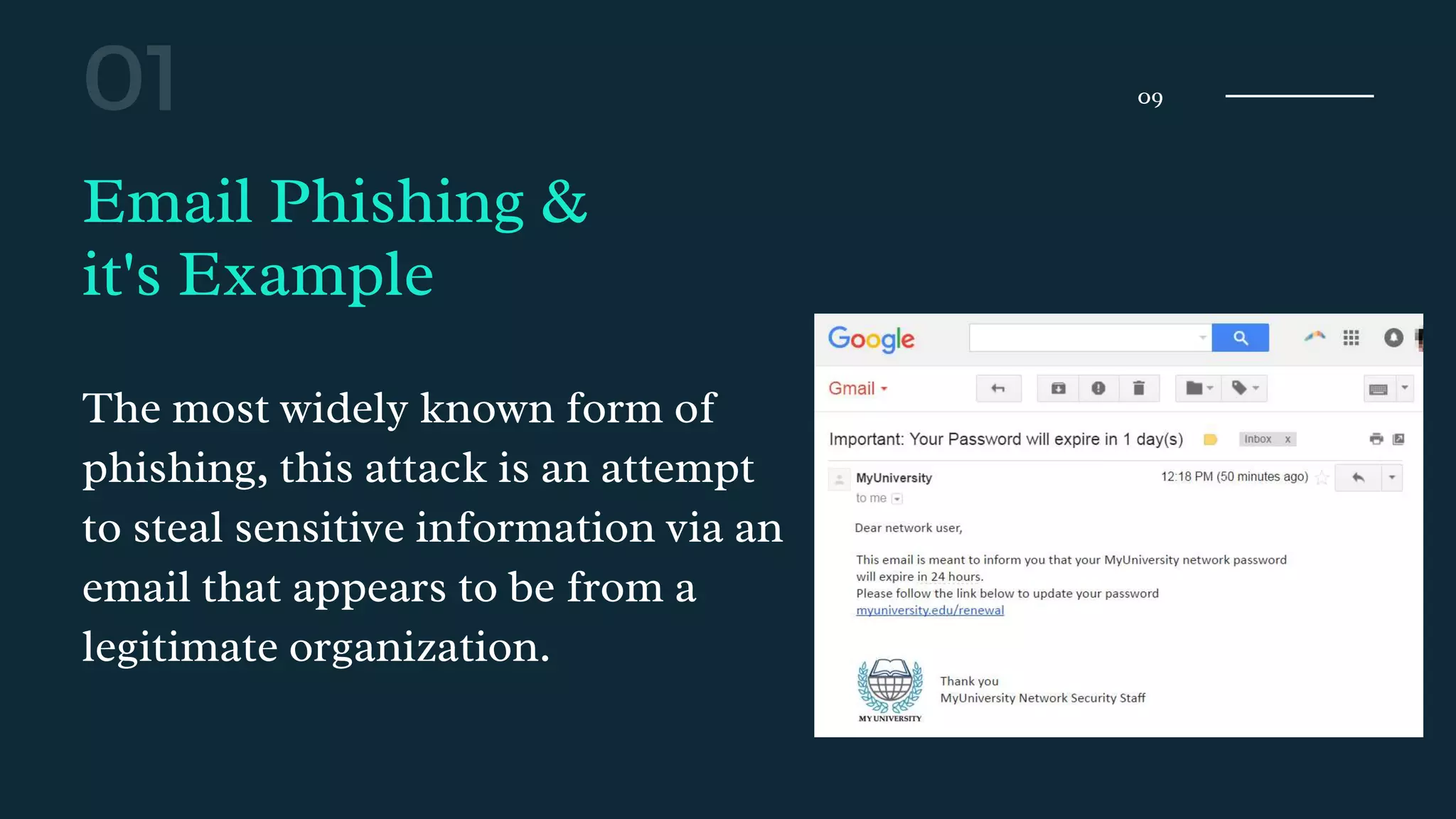 Phishing attack seminar presentation | PPTX