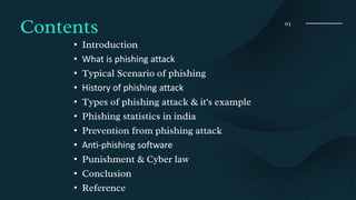 Phishing attack seminar presentation | PPTX
