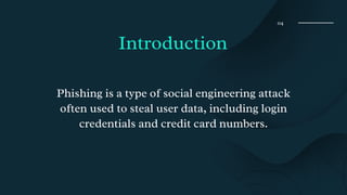 Phishing attack seminar presentation | PPTX