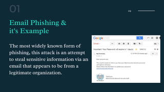 Phishing attack seminar presentation | PPTX