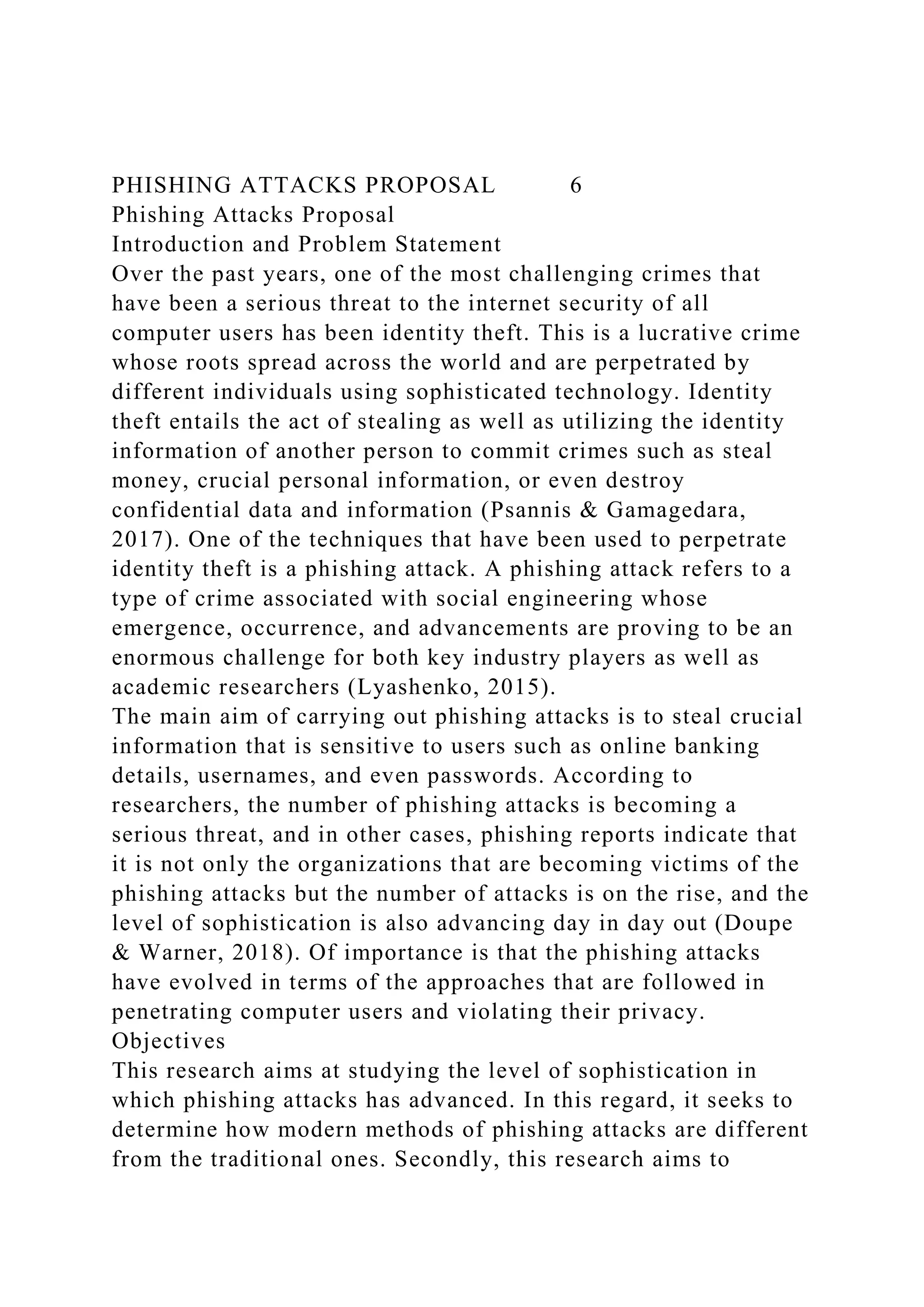 PHISHING ATTACKS PROPOSAL 6Phishing Attacks Pro.docx