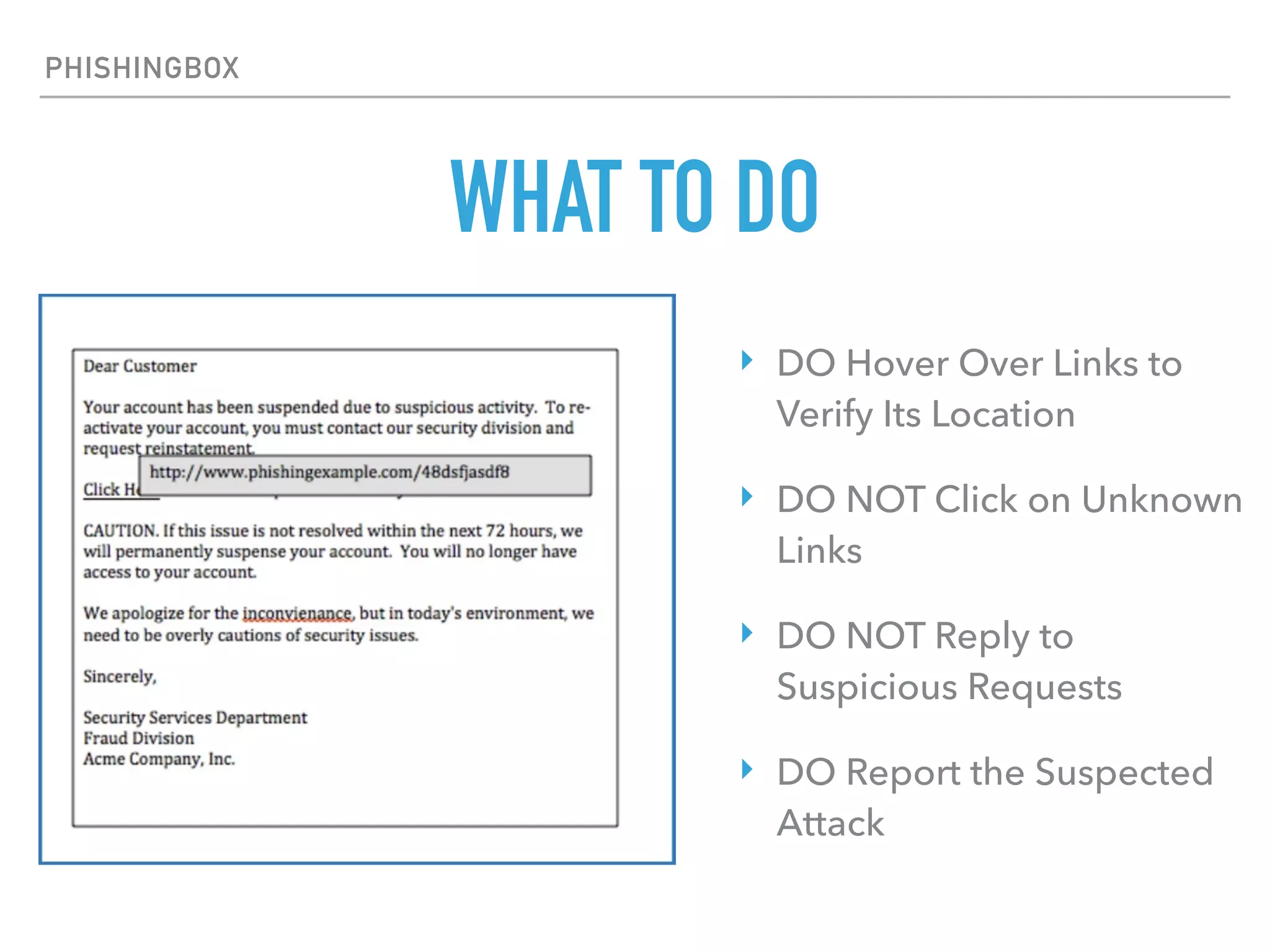 PhishingBox Presents 'What is Phishing' | PDF