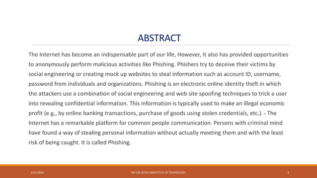 PHISHING ATTACK AND DETECTION WITH MACHINE LEARNING TECHNIQUES.pptx